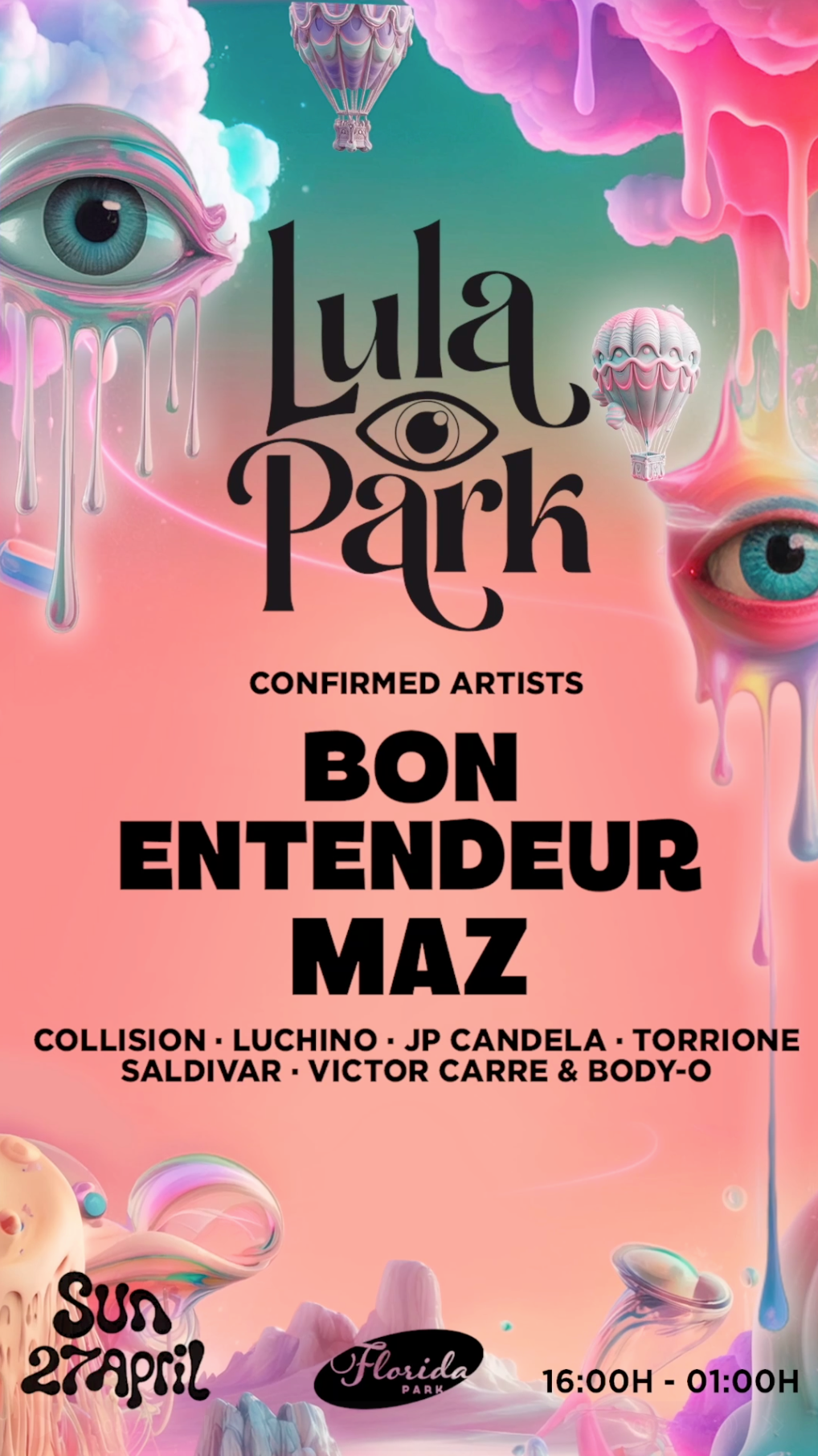 LULA PARK with Bon Entendeur & MAZ en Florida Park, Madrid