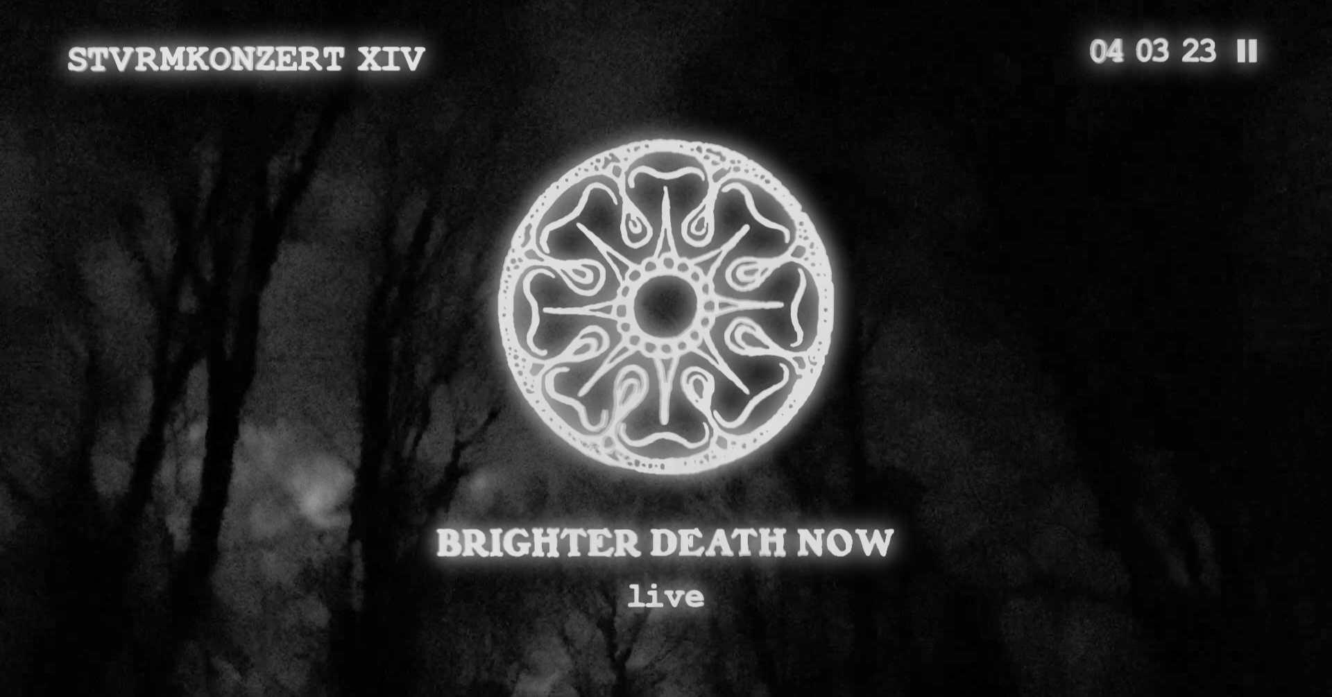 STURMKONZERT / 28yrs. ed. with Brighter Death Now (Cold Meat Industry ...
