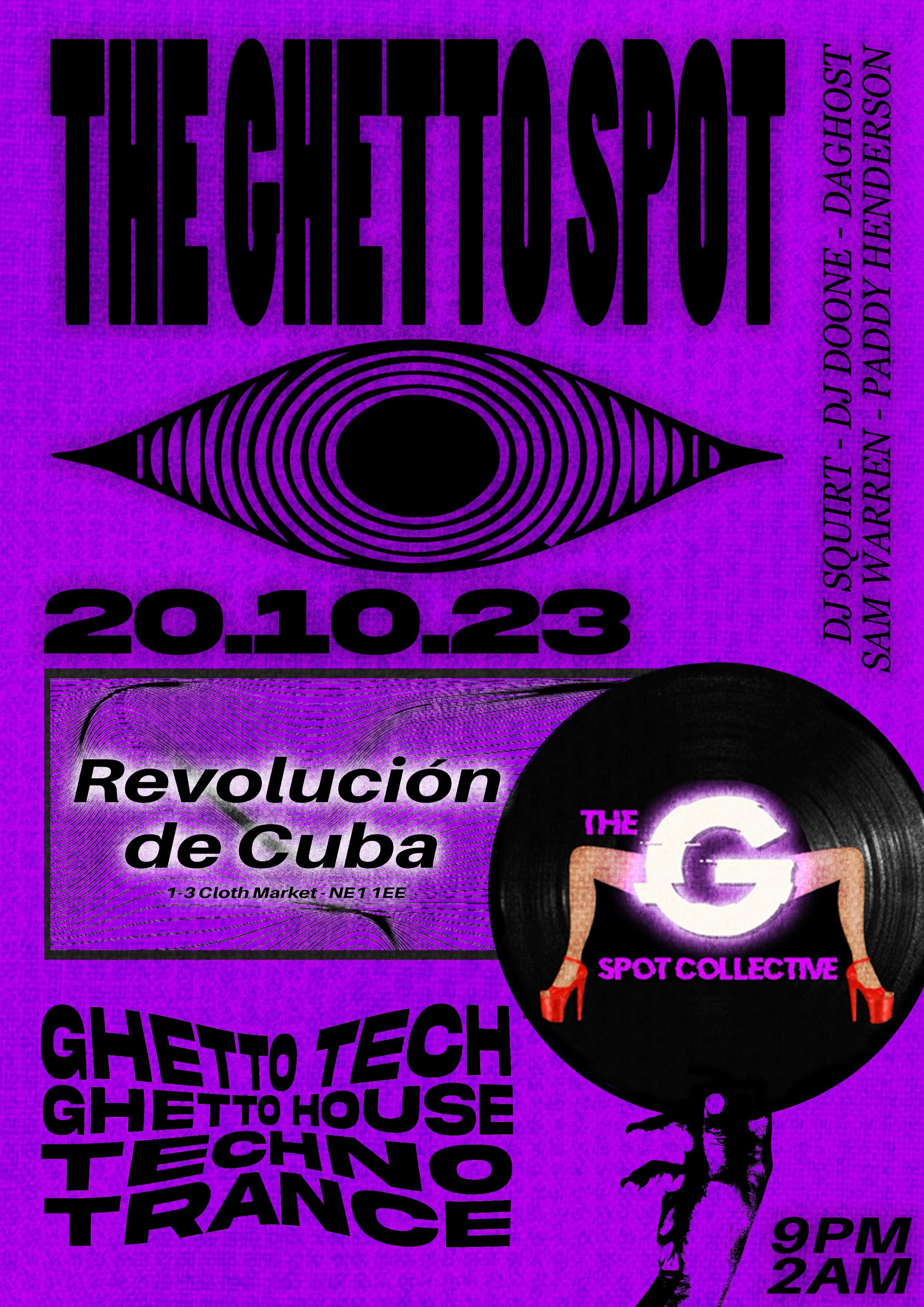 The Ghetto Spot at Revolucion de Cuba, Newcastle