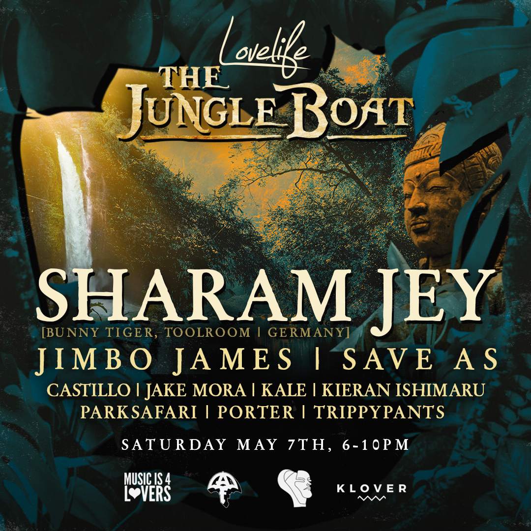 The Jungle Boat ft Sharam Jey, Save As, Jimbo James & more at ...