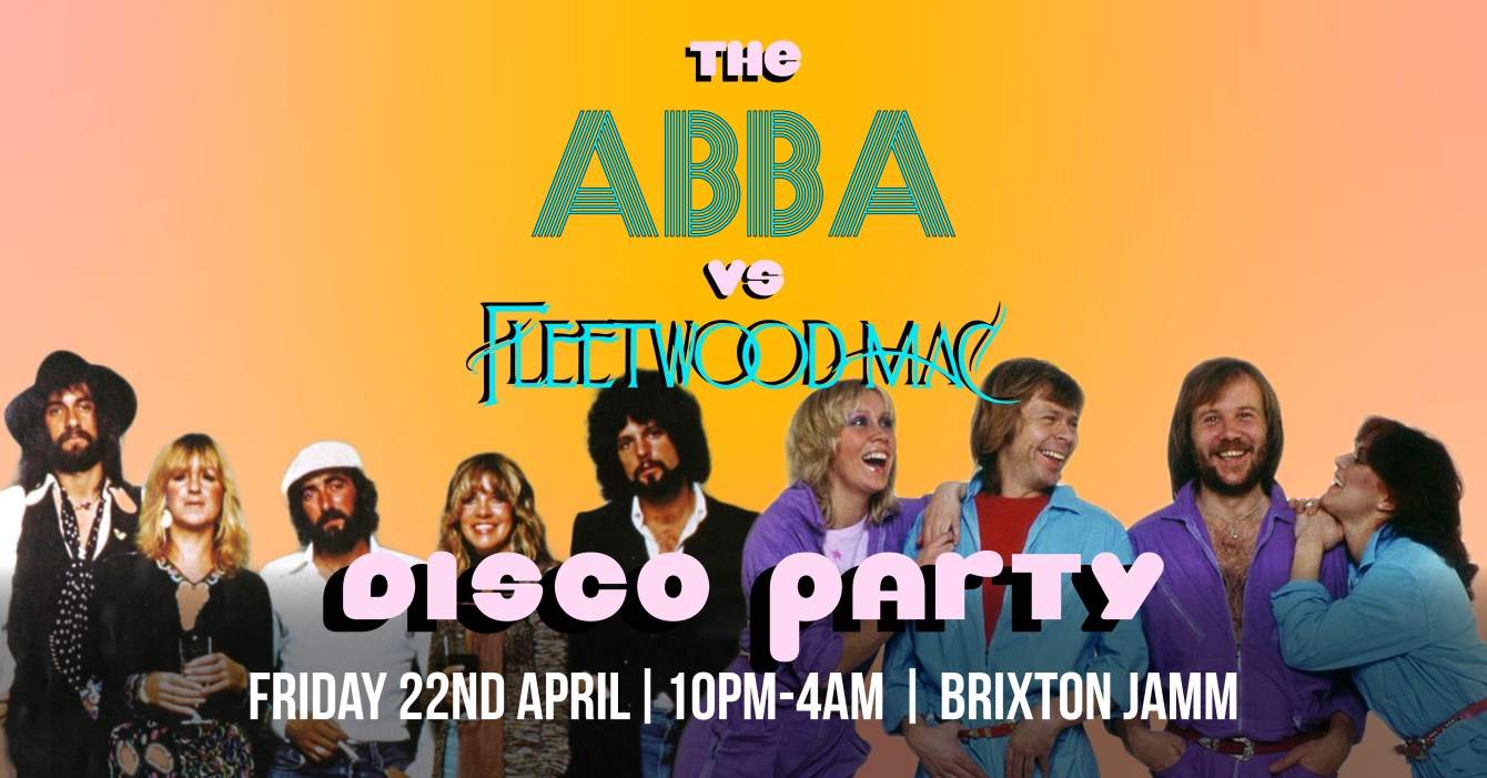 The Abba vs Fleetwood Mac Disco Party en Brixton Jamm, London