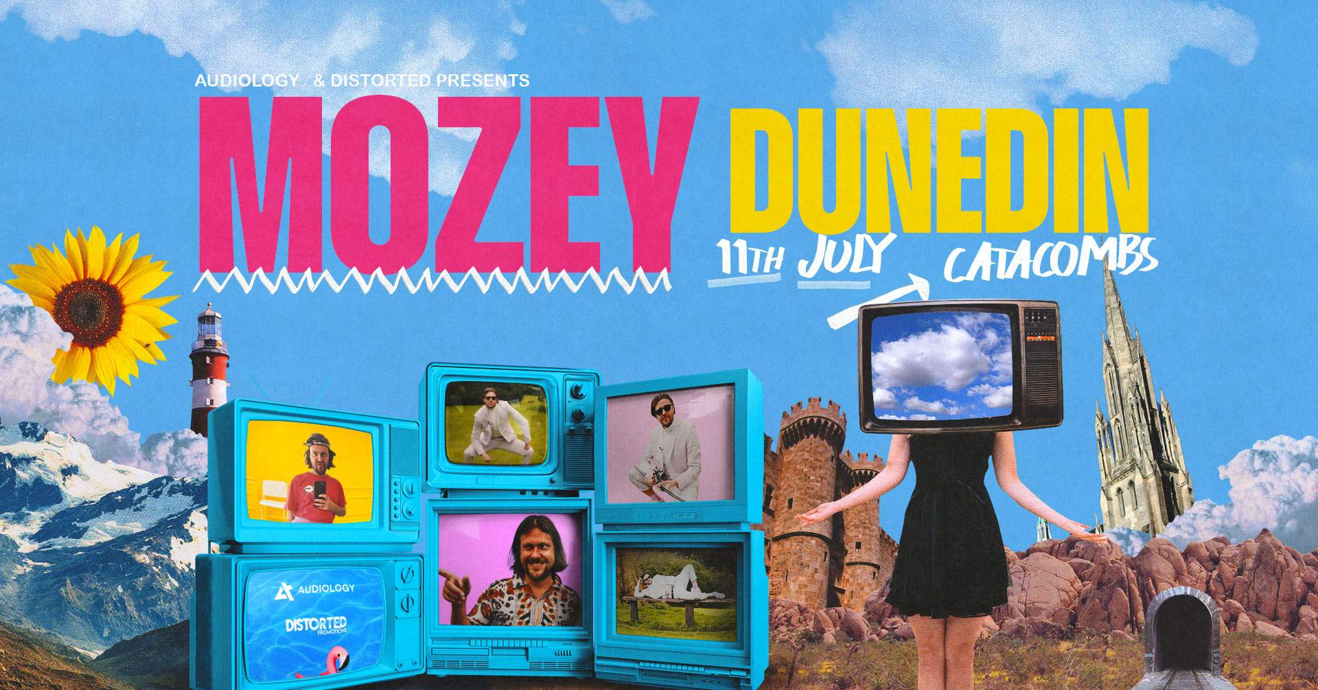 Audiology & Distorted presents: Mozey at Catacombs Nightclub, South Island