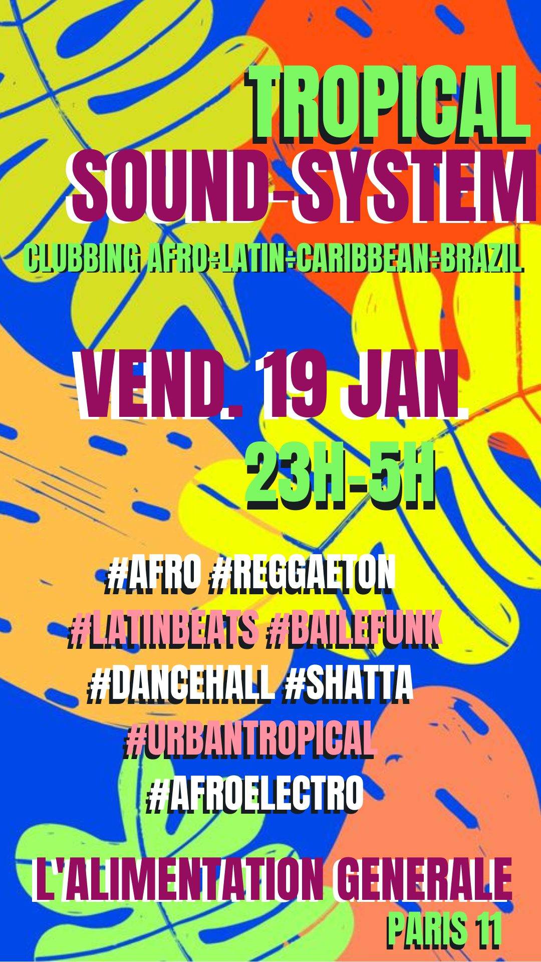 Tropical Sound-System ~ Latino ÷ Afro ÷ Caribbean ÷ Brazil ÷ Urban ...