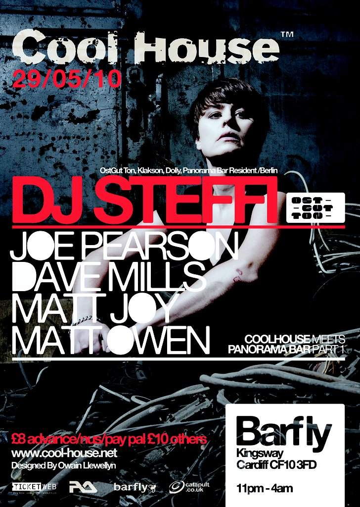 Cool House Meets Panorama Bar with Steffi bij Barfly, Cardiff