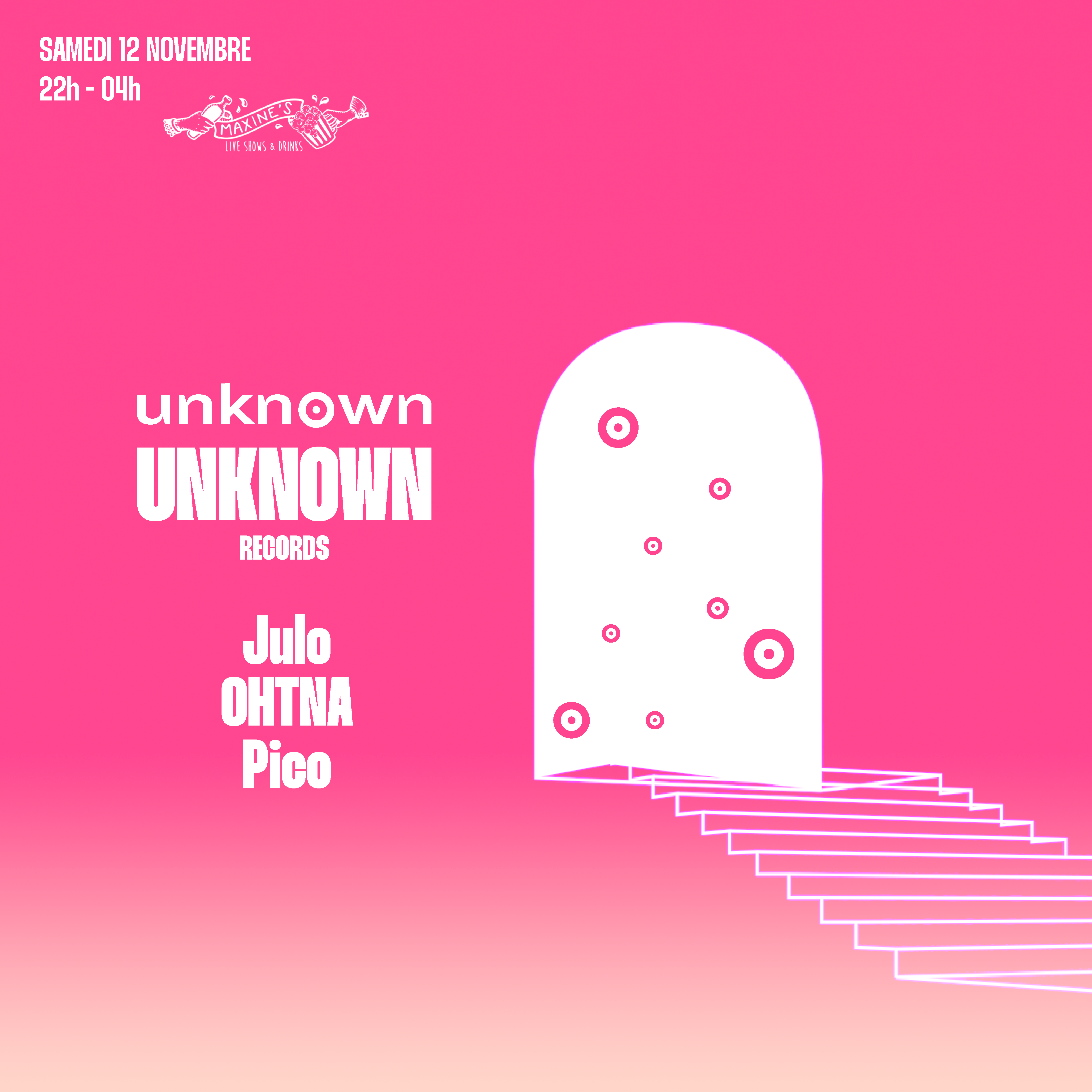 Prends la Pente Festival #2 with Unknown Records - Julo - OHTNA - Pico ...