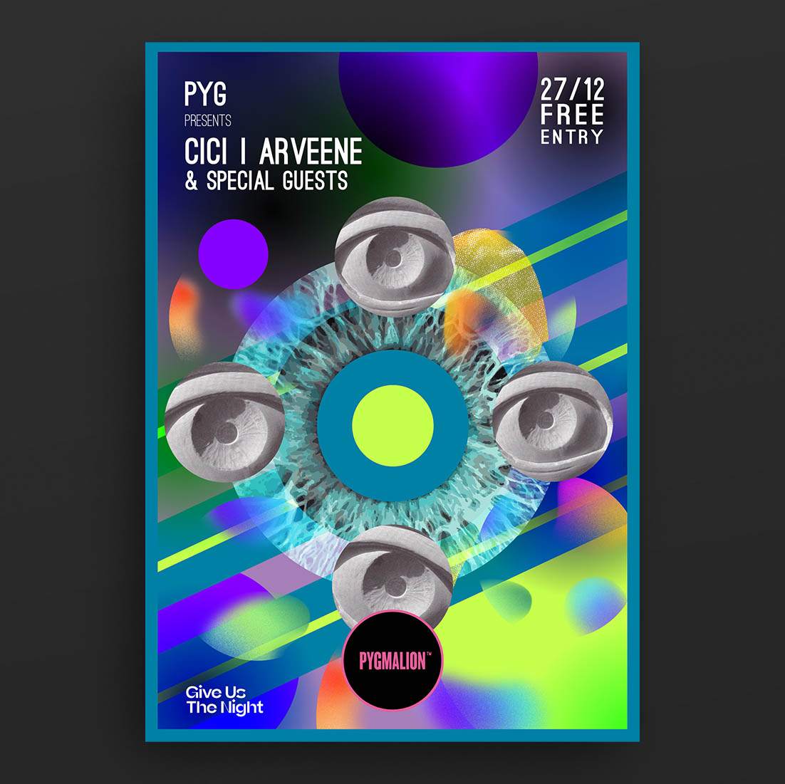 Pyg presents Cici, Arveene & special guests at Pygmalion, Dublin