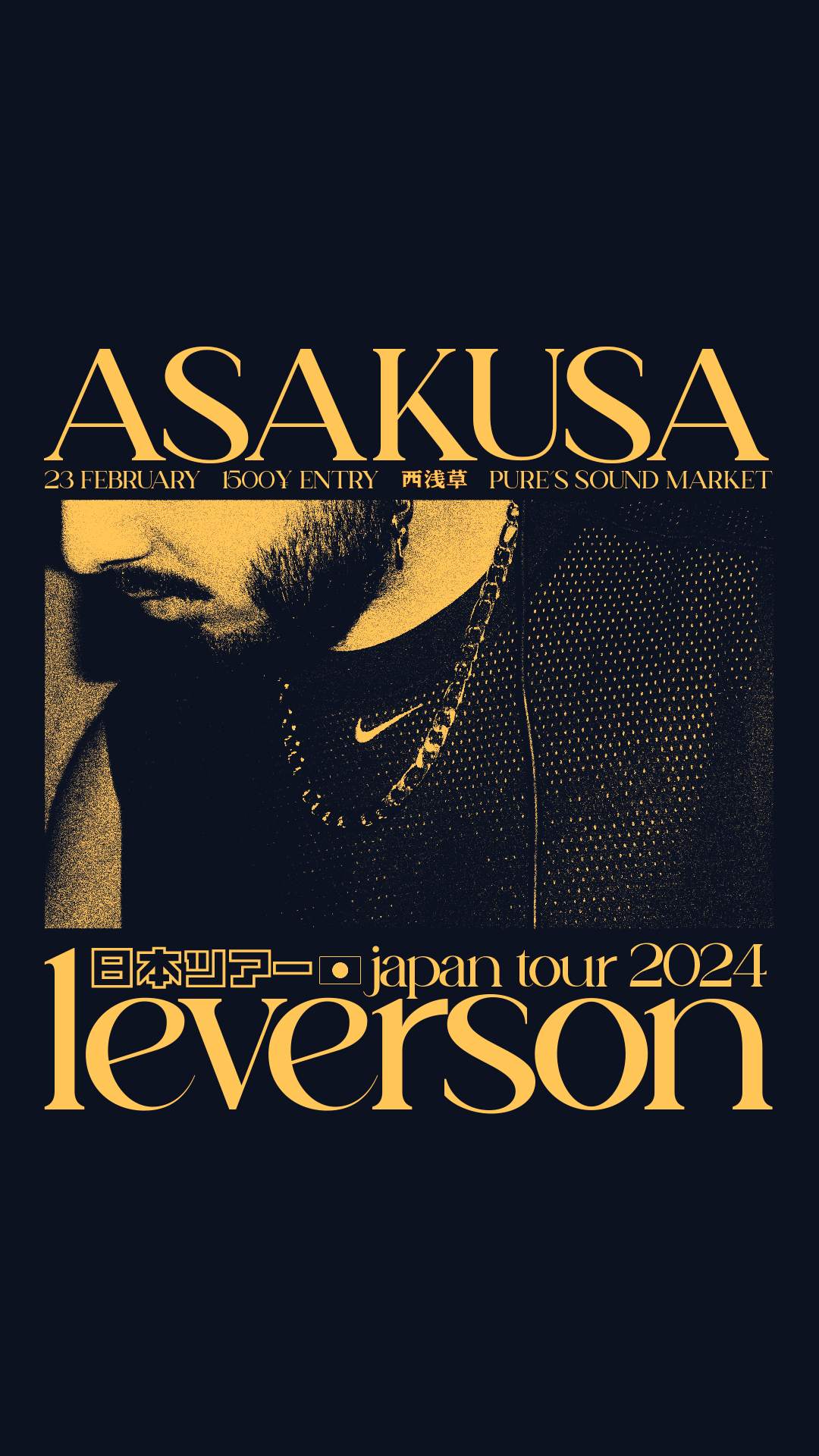 leverson x ASAKUSA at Sound Bar Pure's, Tokyo