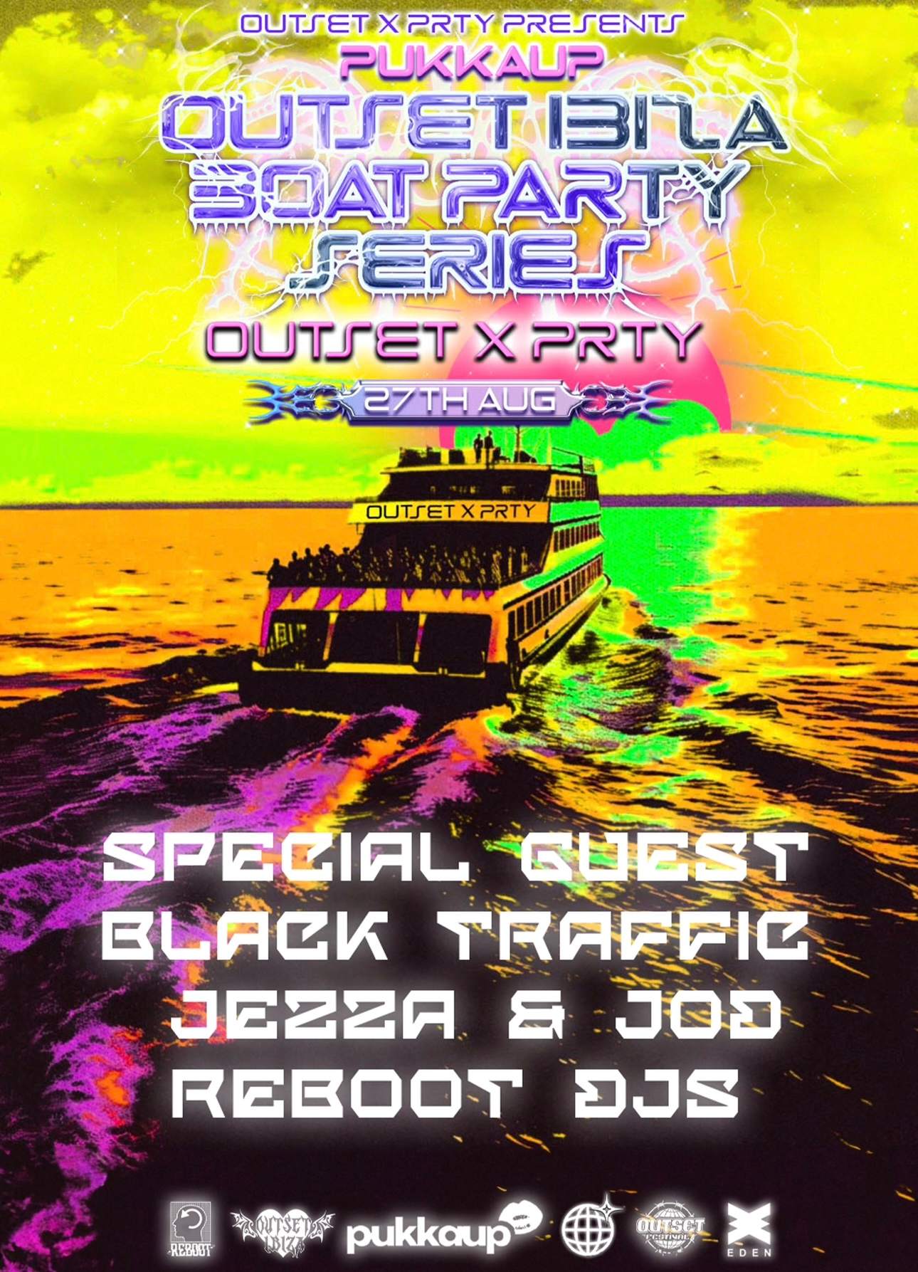 Outset X Reboot presents: The Pukka Up Boat Party (Special Guest ...
