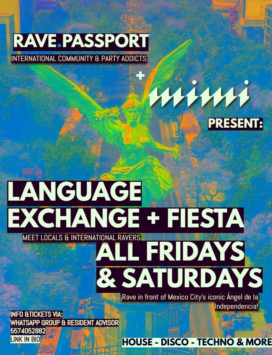 EXCLUSIVE HOUSE ROOFTOP - LANGUAGE EXCHANGE + FIESTA - RAVE PASSPORT X ...
