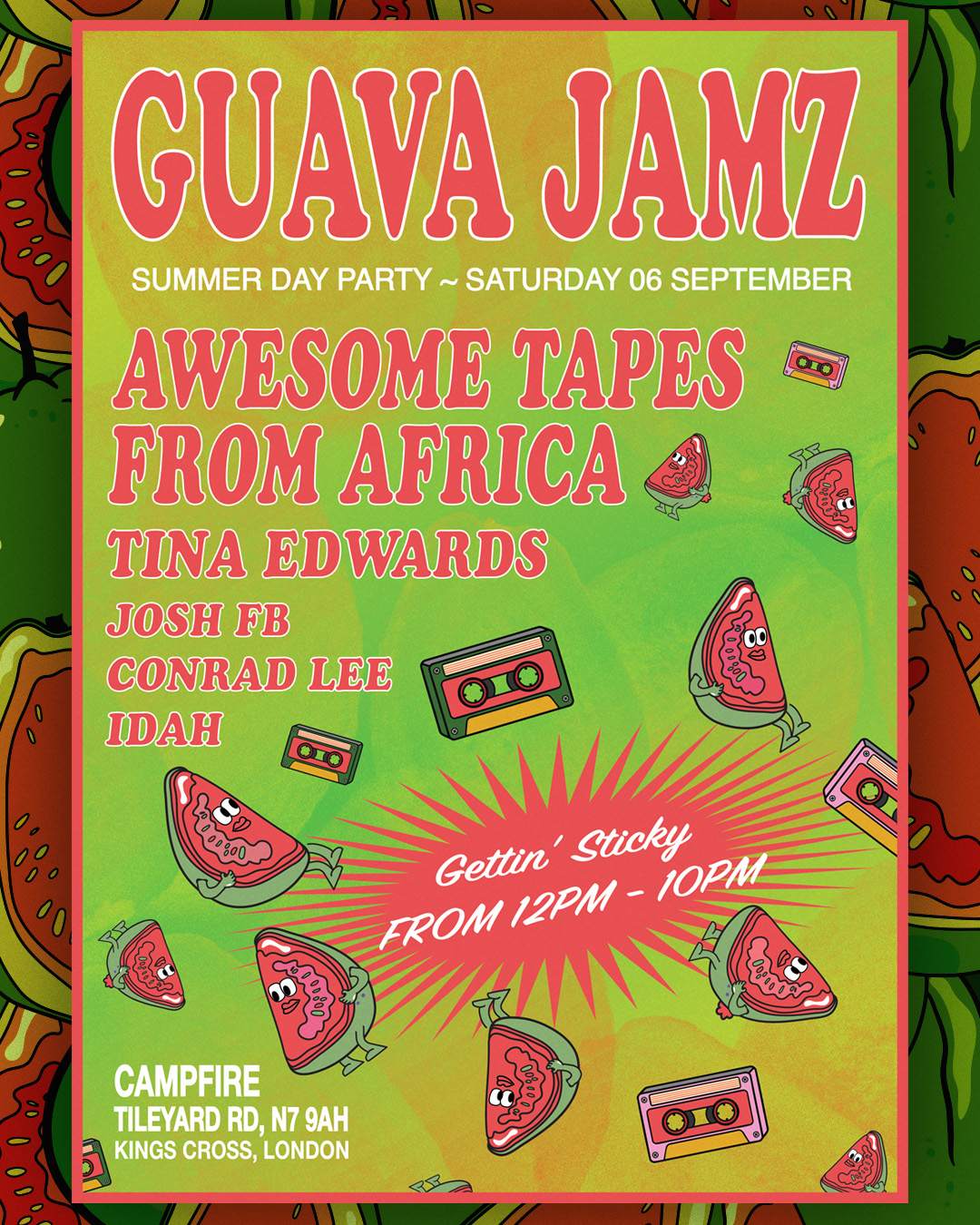 Guava Jamz Day Party W/ Awesome Tapes From Africa at Campfire [Two ...