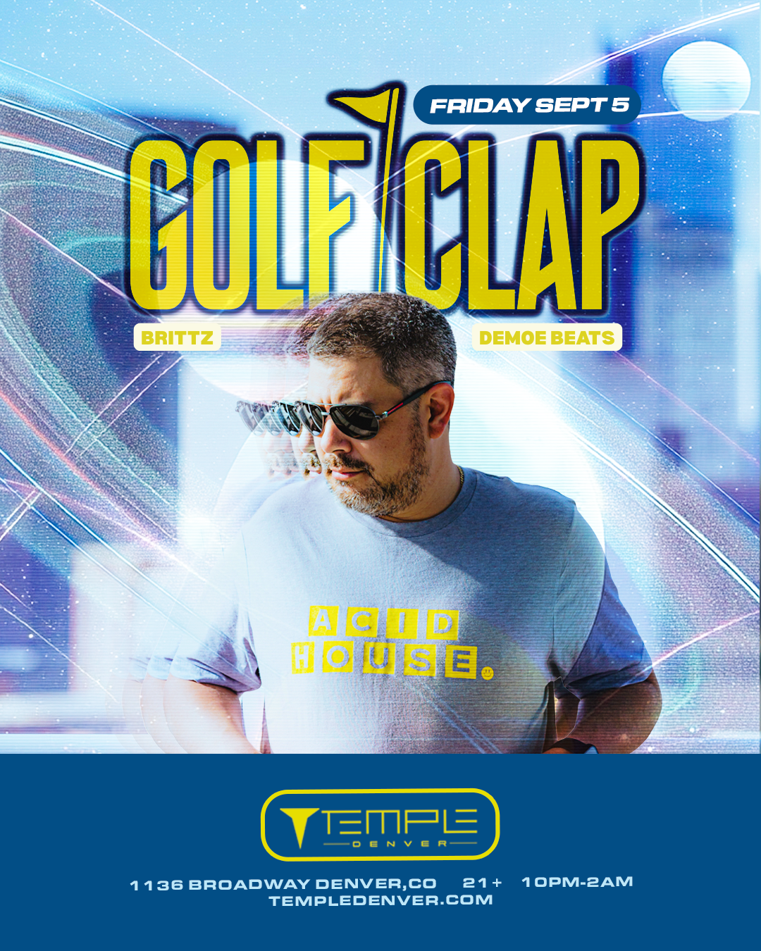 Golf Clap at Temple Denver, Denver