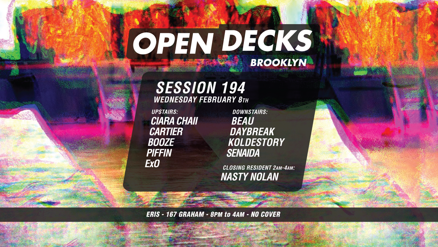 Open Decks Session 194 at Eris, New York City