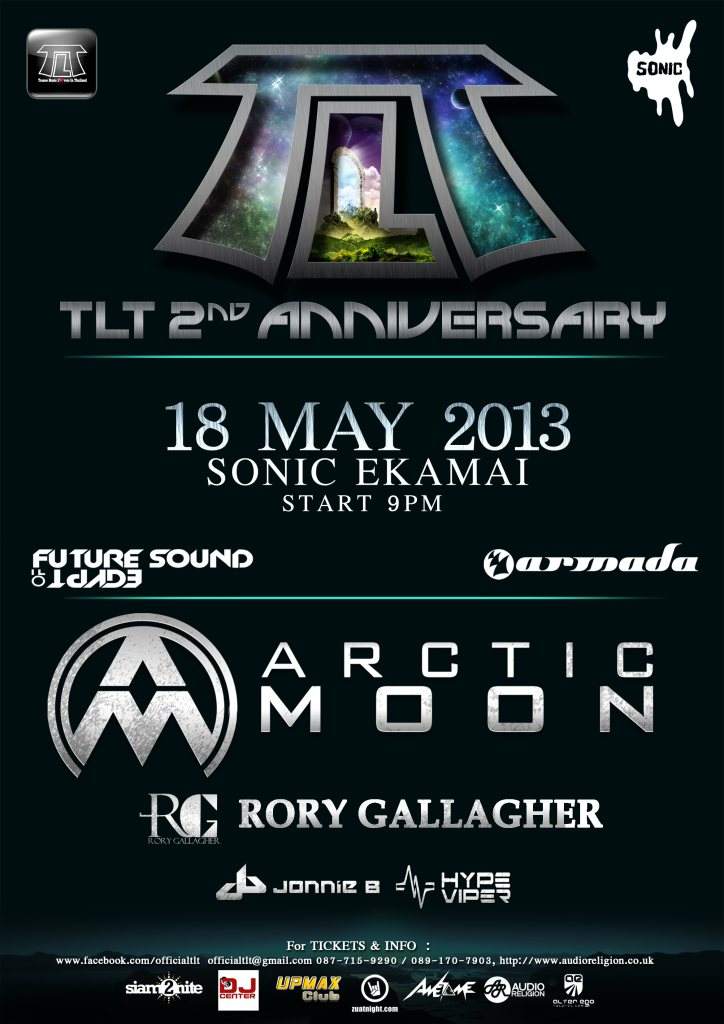 Arctic Moon & Rory Gallagher Live At TLT 2nd Anniversary bei Sonic, Bangkok