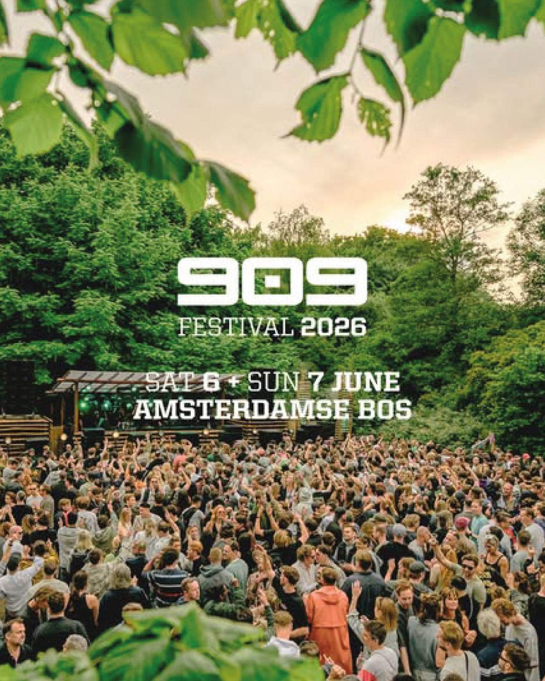 909 Festival 2026 bij Amsterdamse Bos, Amsterdam