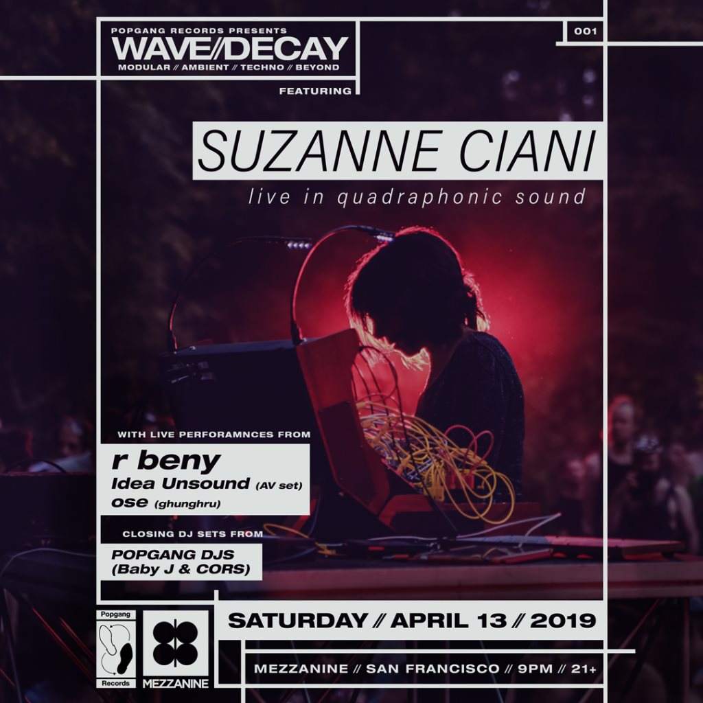 Suzanne Ciani - Live in Quadraphonic Sound at Mezzanine, San Francisco ...