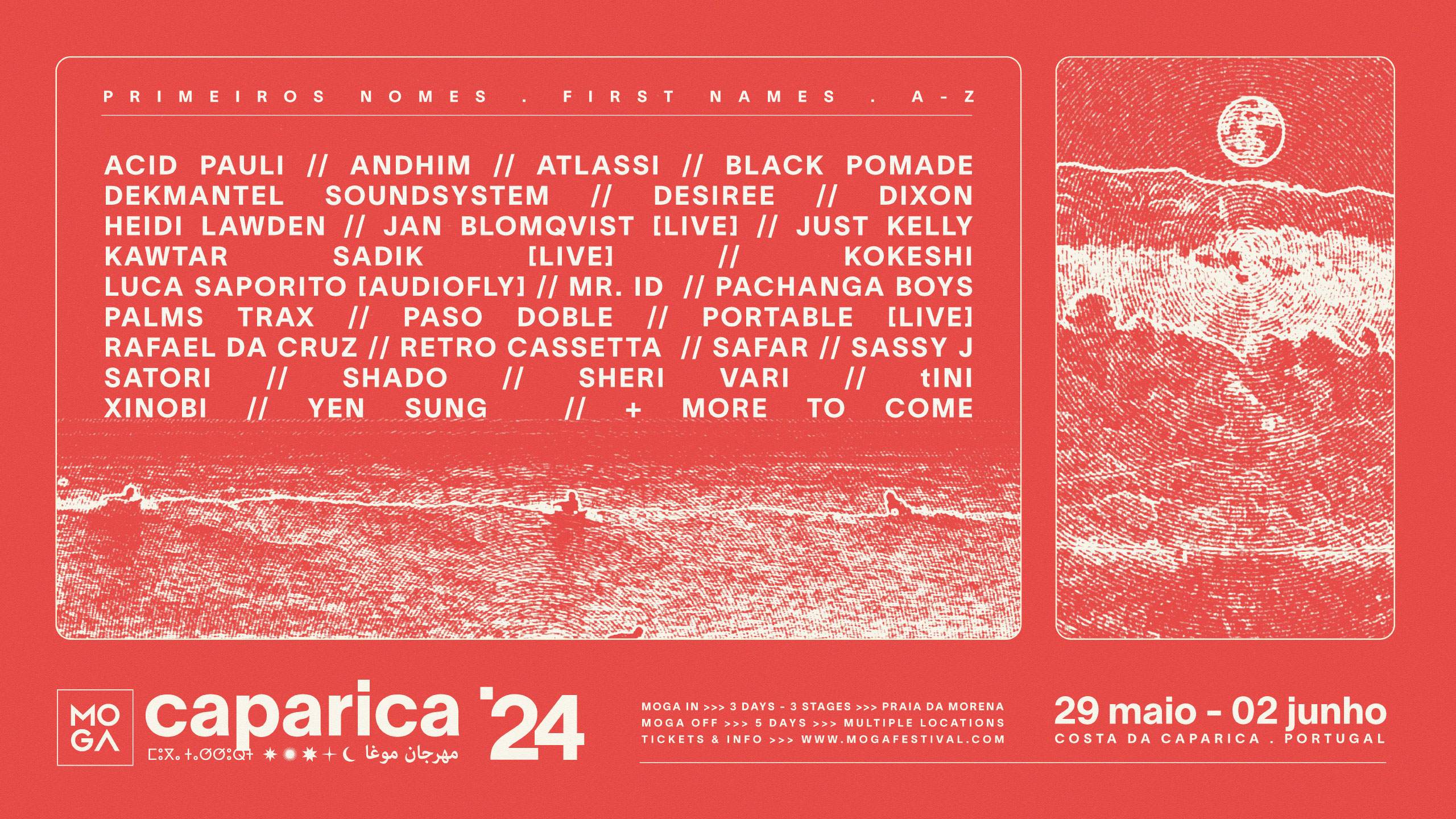 Moga Caparica 2024 at Costa Da Caparica, Lisbon