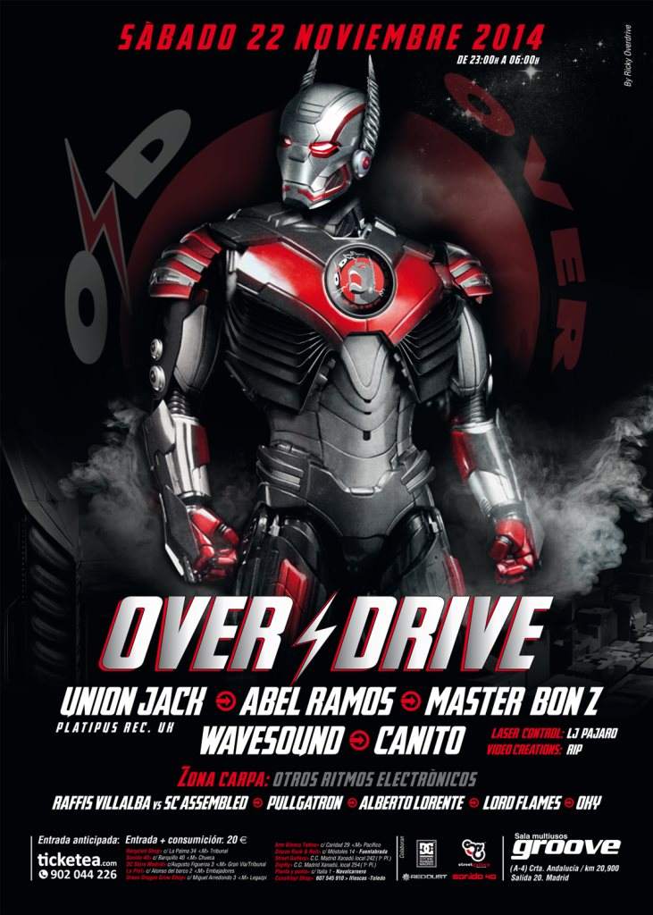 Overdrive 2014 en Groove Dance Club, Madrid