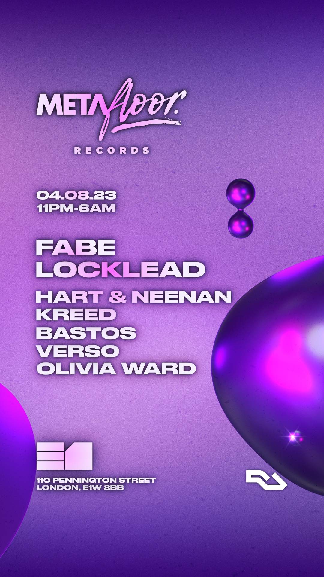 Metafloor Records: E1 London w/ Fabe (Salty Nuts) & Locklead (NL ...