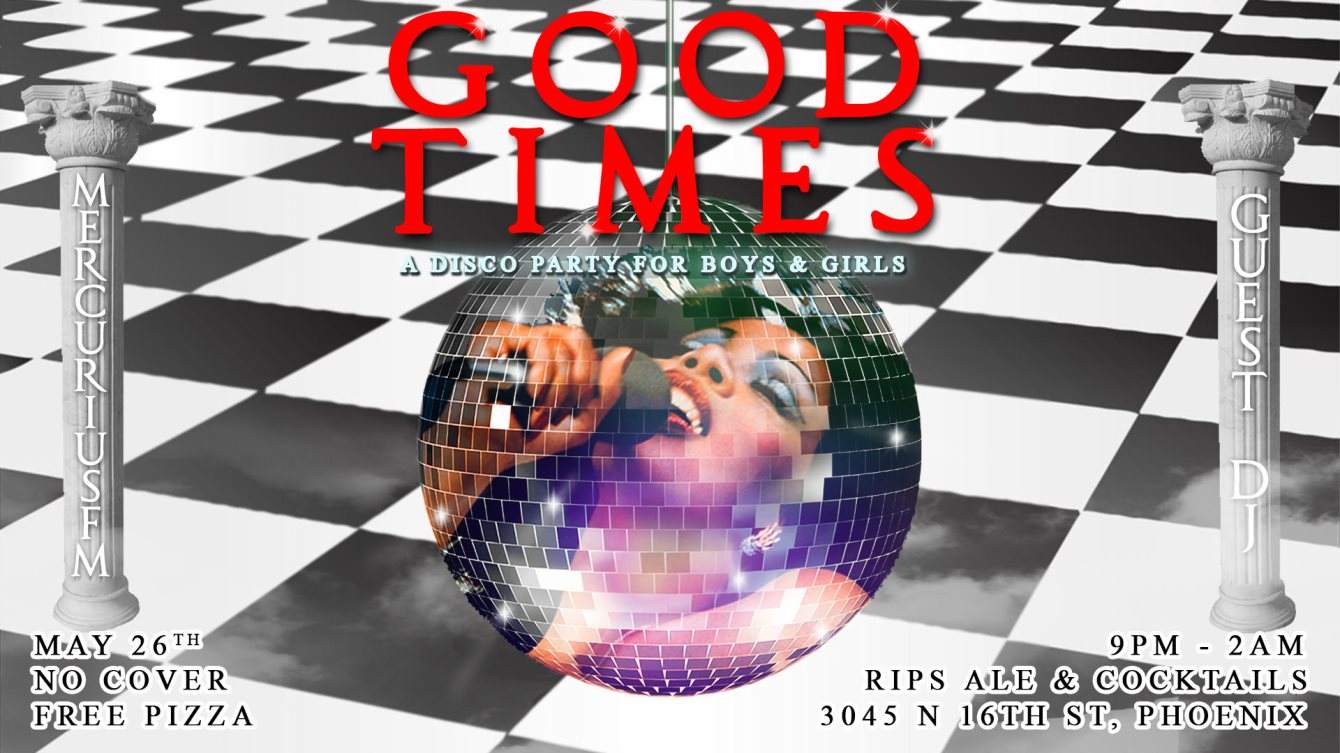 Good Times: Disco Party For Boys & Girls bei Rips Bar, Phoenix