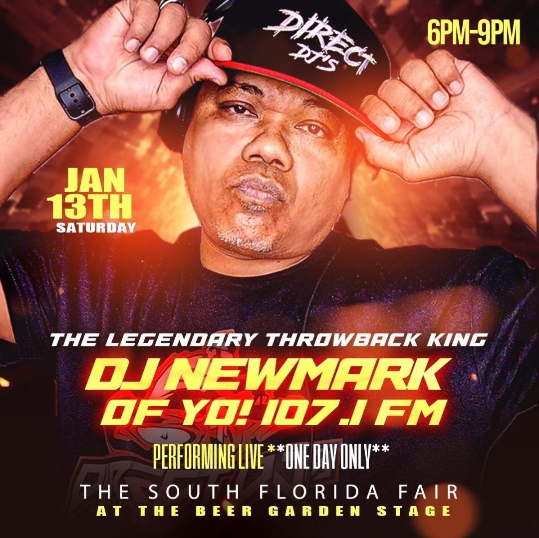 DJ Newmark Takeover at The South Florida Fair en TBA - South Florida ...