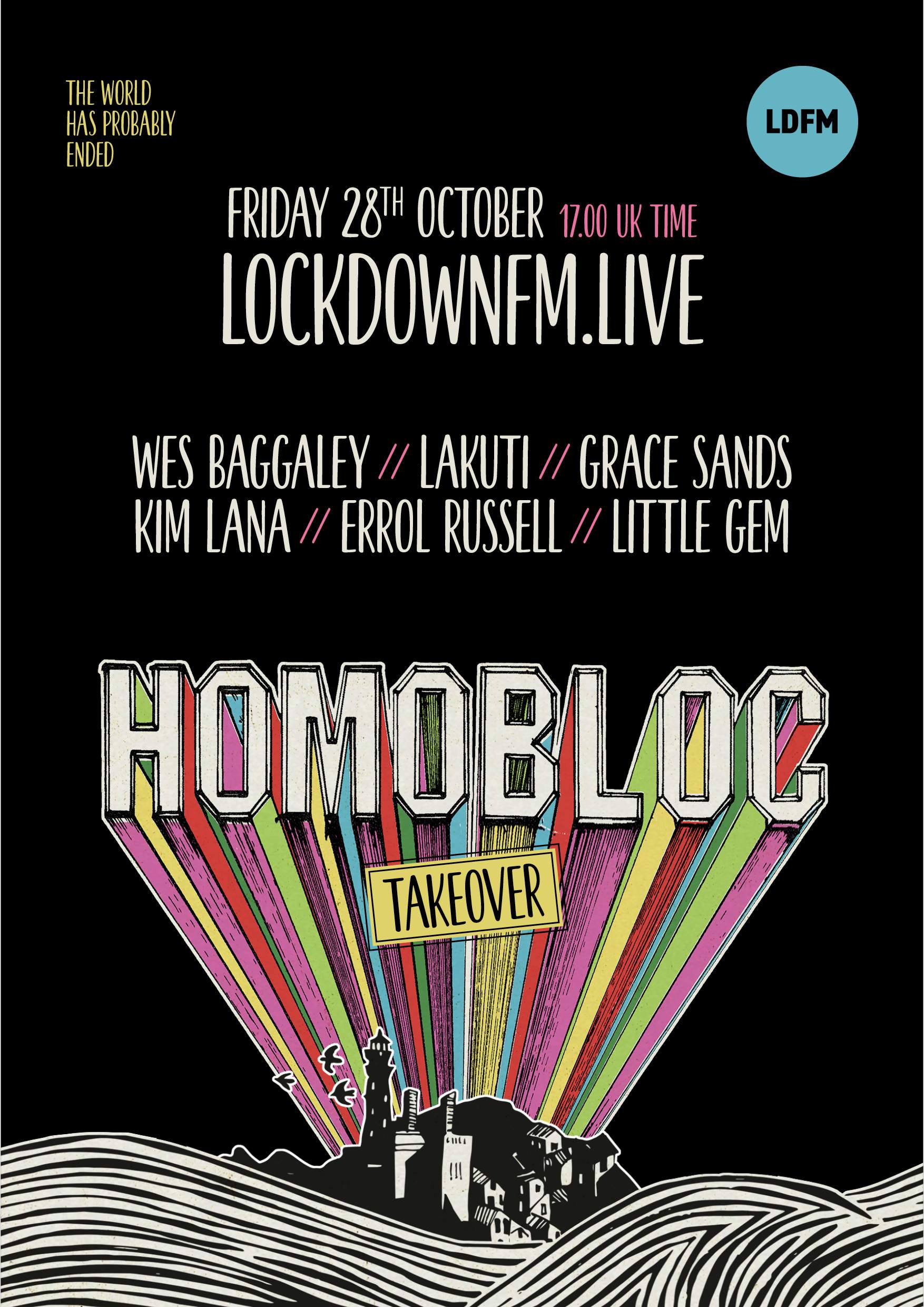 Homobloc Takeover LDFM at Livestream, Streamland