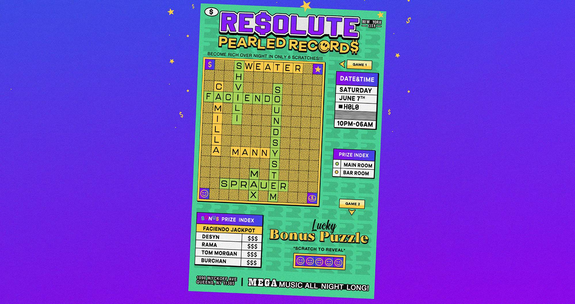 ReSolute presents: Pearled Records w/ Faciendo Soundsystem at H0L0, New ...