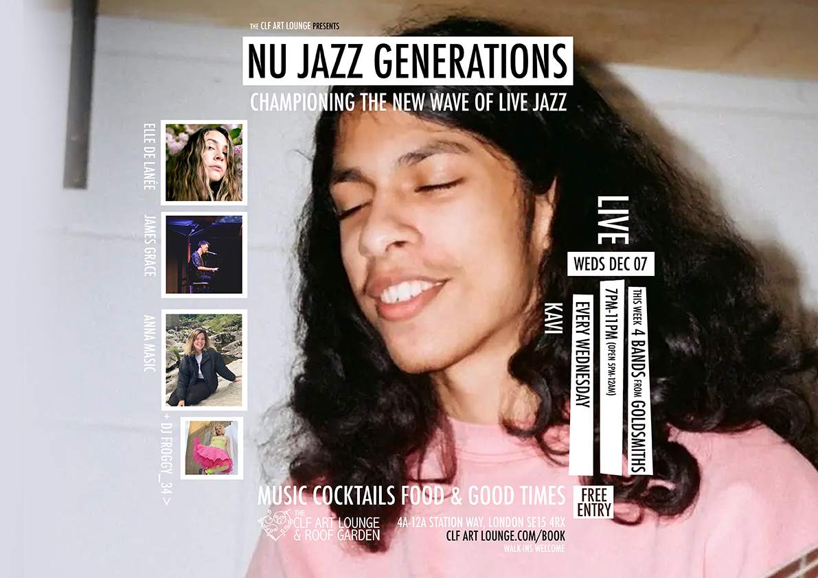 Nu Jazz Generations with Elle de Lanée, James Grace, Anna Masic and ...
