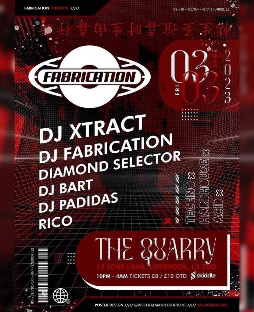 FABRICATION Presents GLUETEK at Q U A RR Y, Liverpool