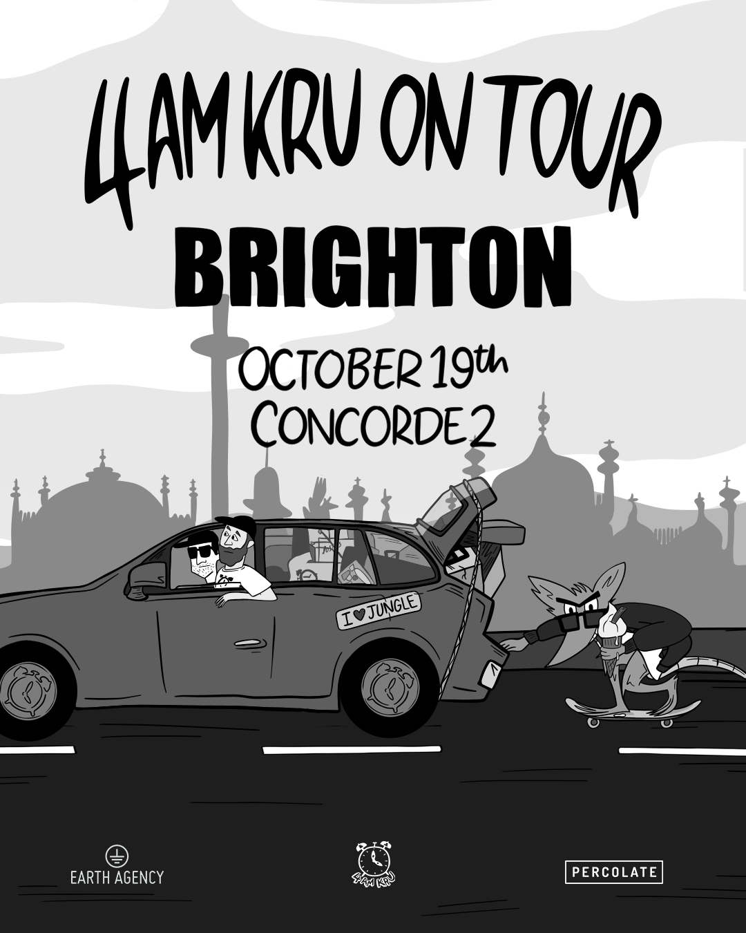 4am Kru - Concorde 2 [sold out] at Concorde 2, Brighton