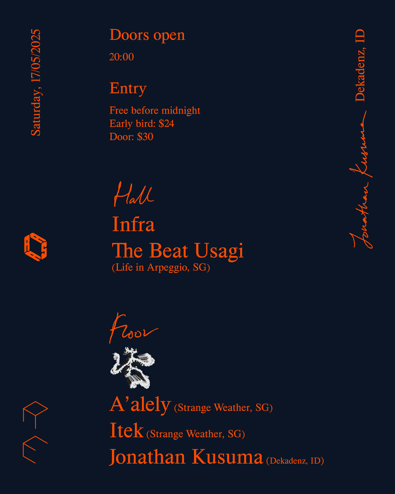 RASA – RE: Strange Weather with Jonathan Kusuma at RASA, Singapore