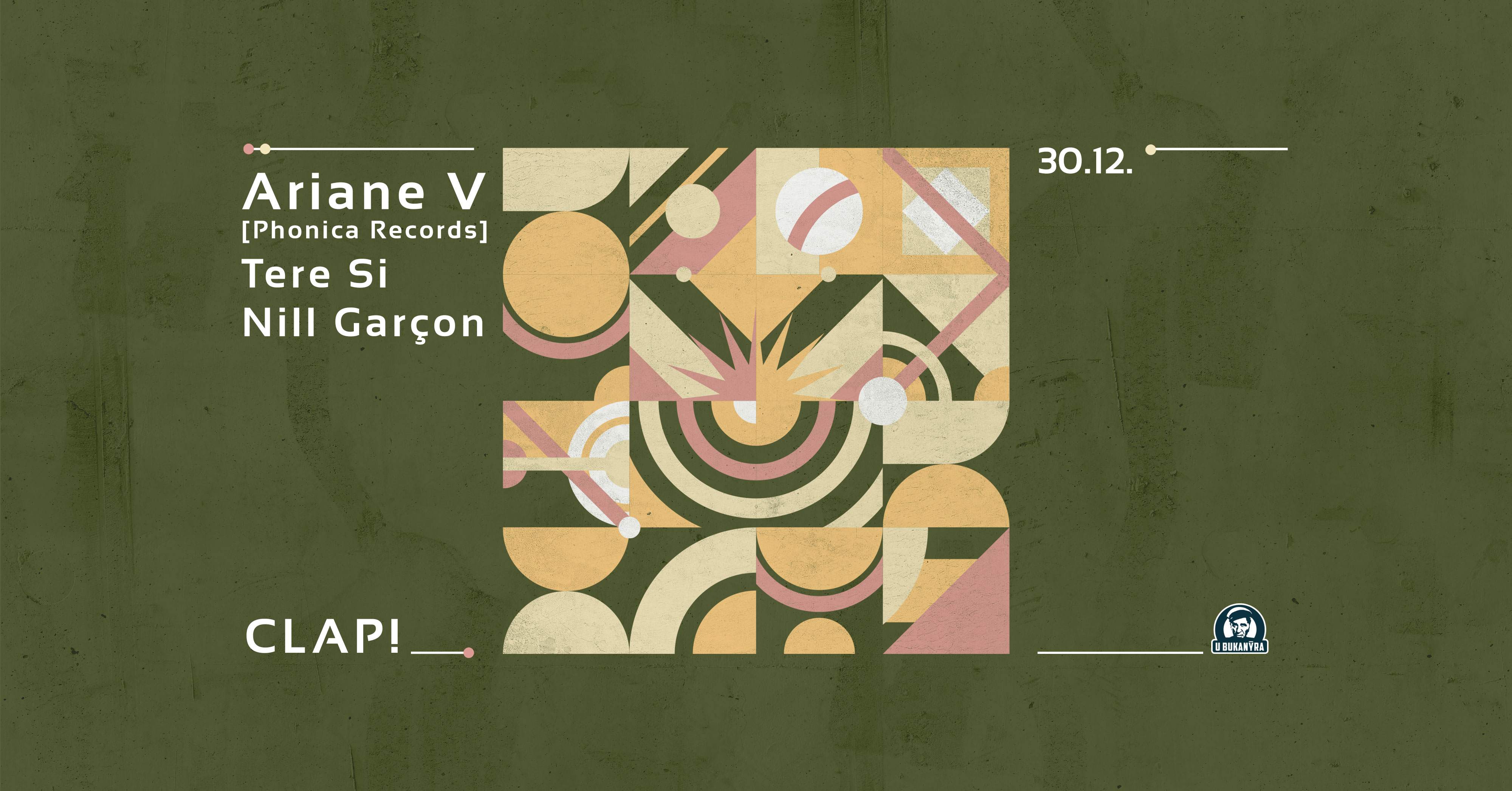 Clap! - djs Ariane V /Phonica Rec/, Teresi, Nill Garçon at Bukanyr Boat ...