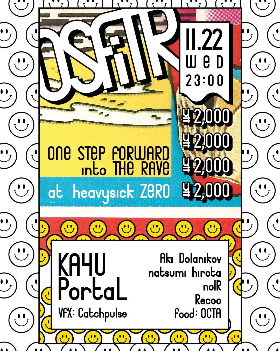 KA4U × PortaL -ONE STEP FORWARD INTO THE RAVE- bij Heavy Sick Zero, Tokio