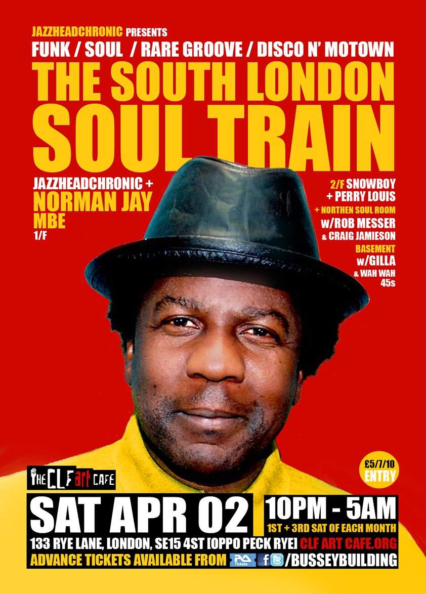 The South London Soul Train Motown Special - More on 4 Floors bei CLF ...