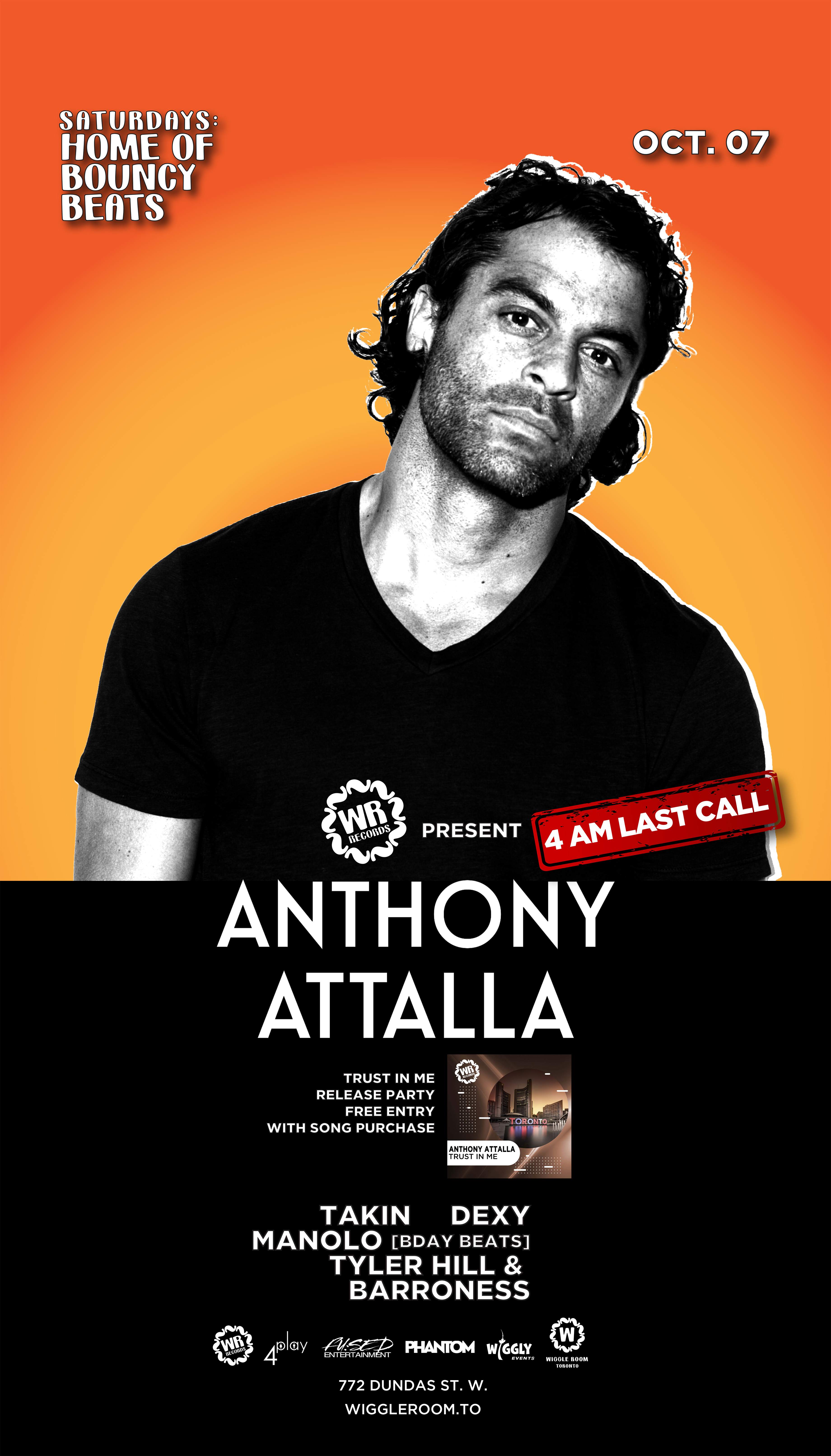 4AM LAST CALL | WR Records: Anthony Attalla - TRUST IN ME - Release ...