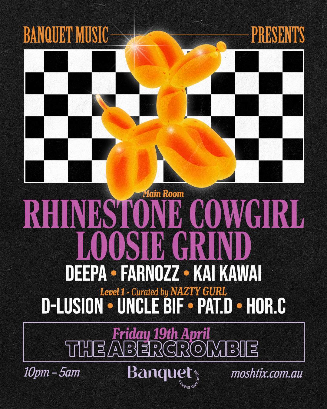 Banquet Pres. Rhinestone Cowgirl, Loosie Grind, Nazty Gurl at ...