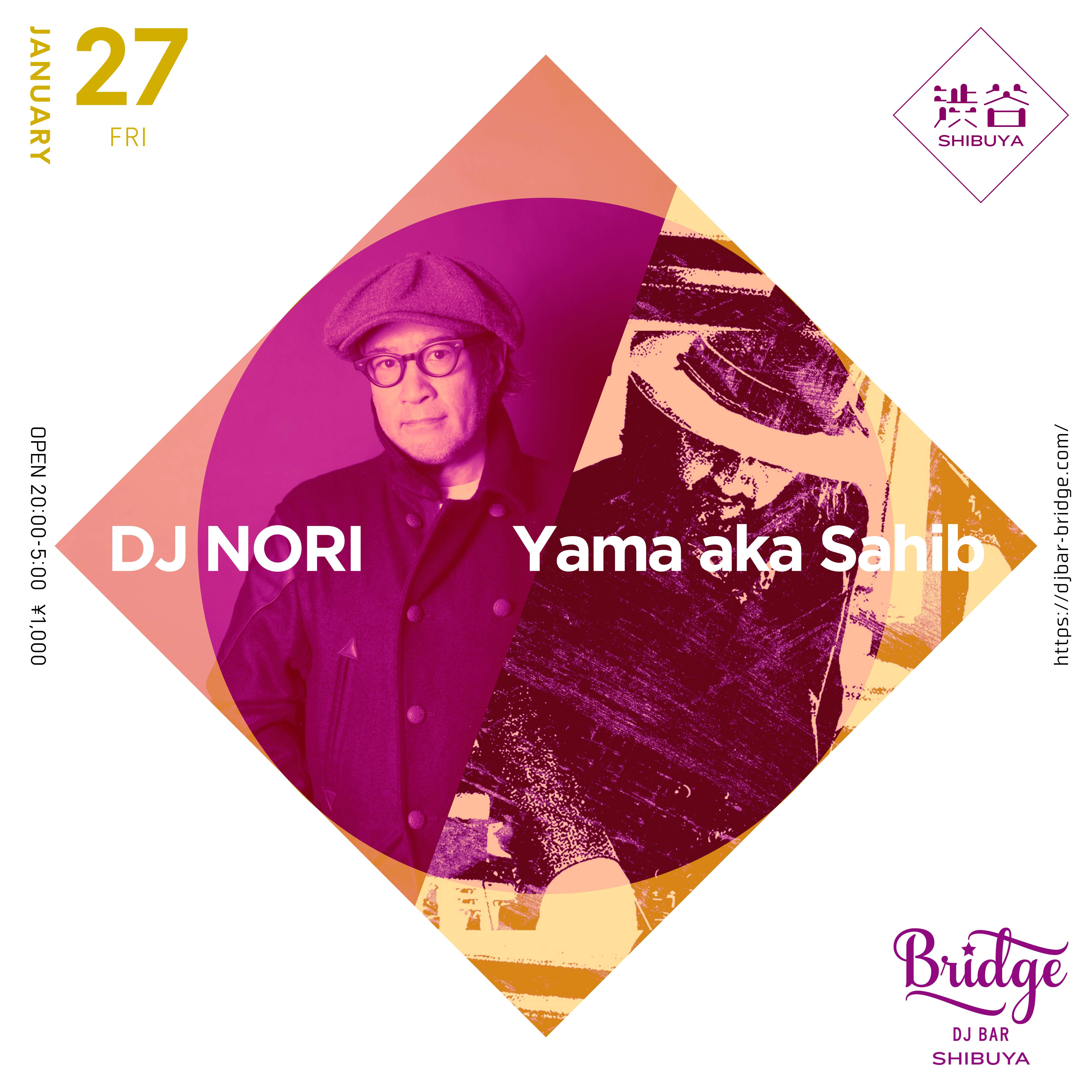 DJ Nori / Yama aka Sahib at DJ Bar Bridge, Tokyo