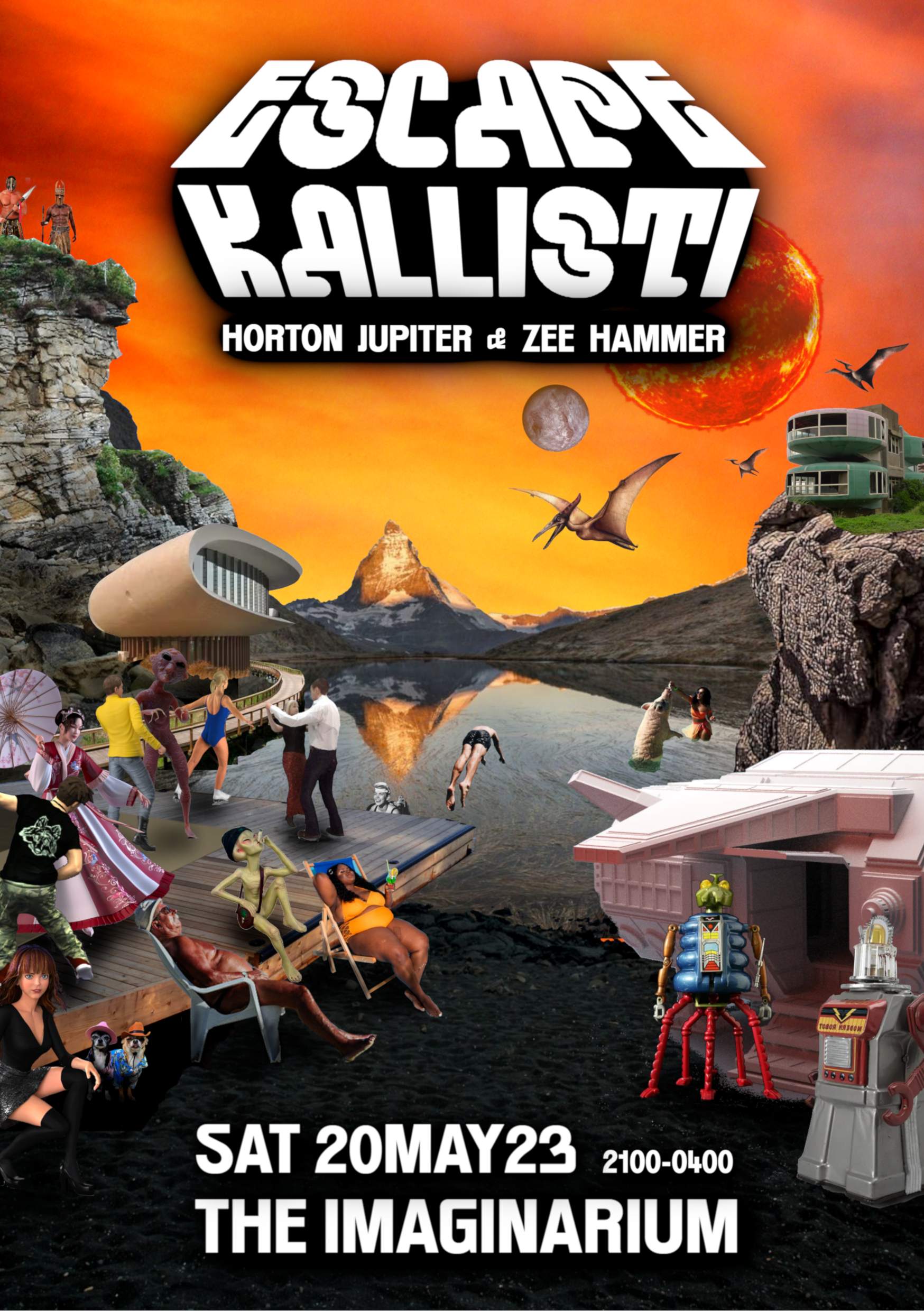 Escape Kallisti with Horton Jupiter & Zee Hammer at The Imaginarium, Leeds