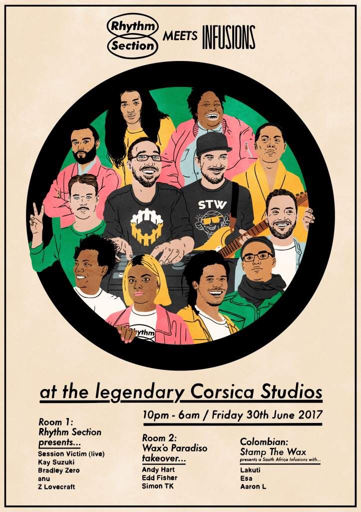 Rhythm Section Meets Infusions: Session Victim (Live),Lakuti,Wax'o Paradiso, Esa, Kay Suzuki, B ...
