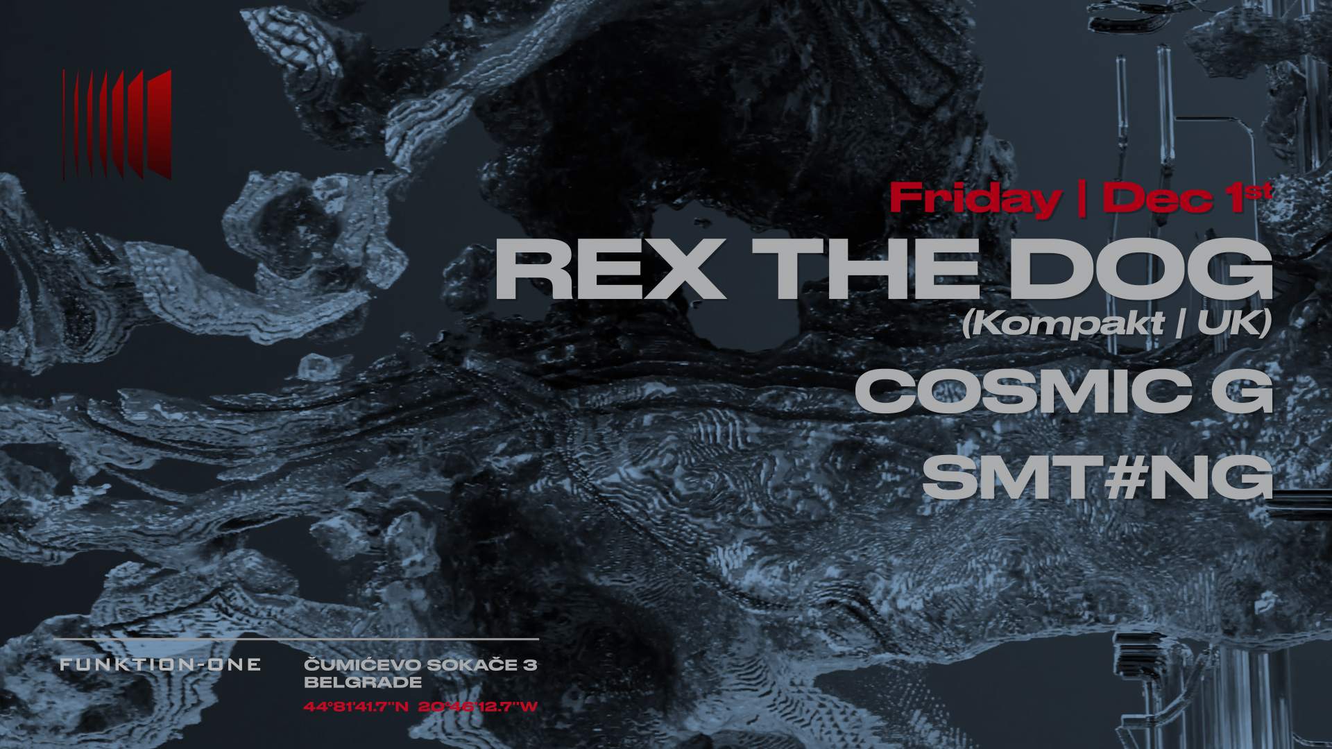 Rex the Dog at club KULT 01.12 at Kult, Belgrade