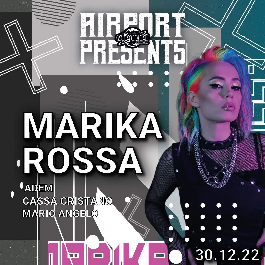 Airport pres. Marika Rossa at TBA - Airport Würzburg, Bavaria