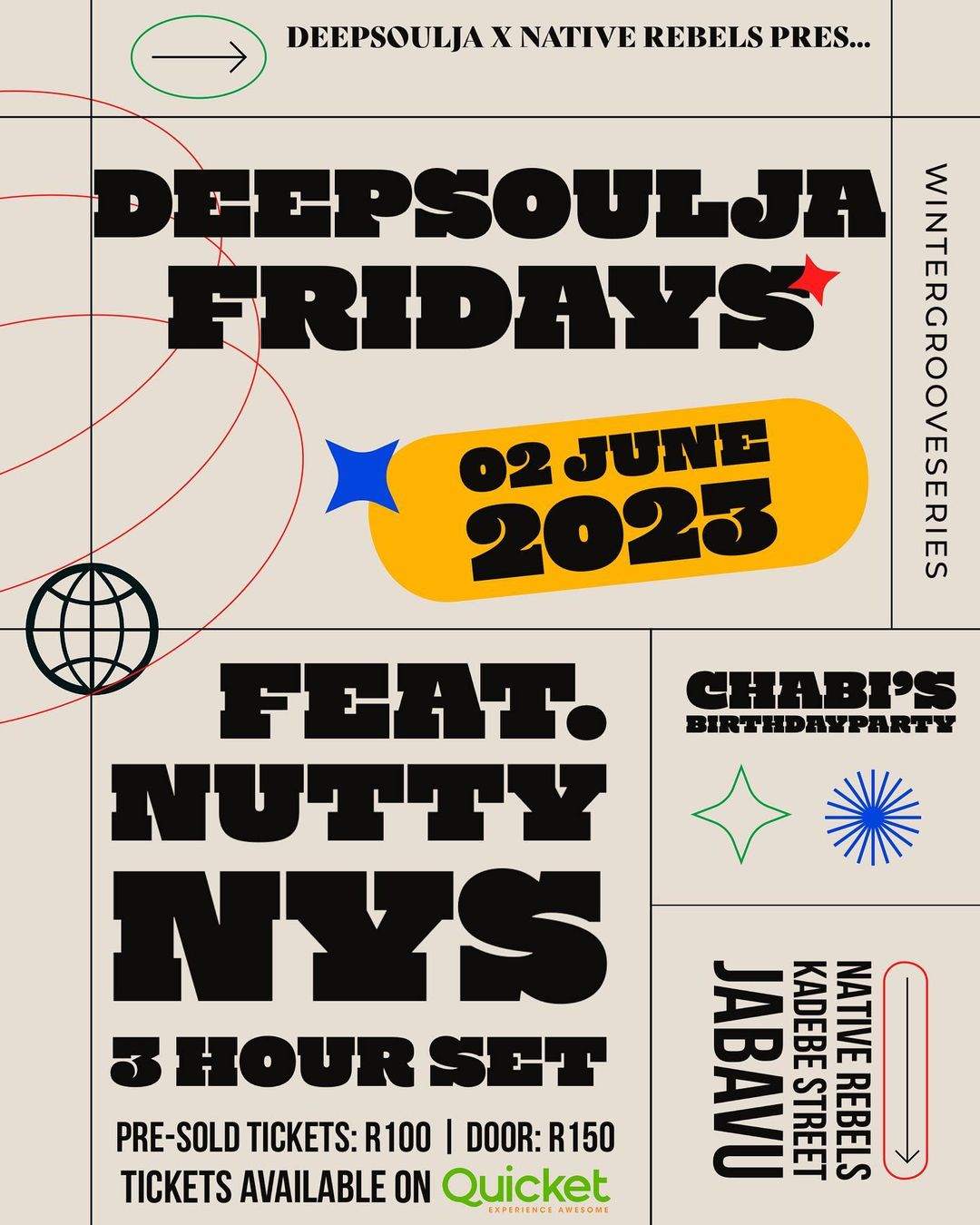 DEEPSOULJA FRIDAYS at Native Rebels, Johannesburg