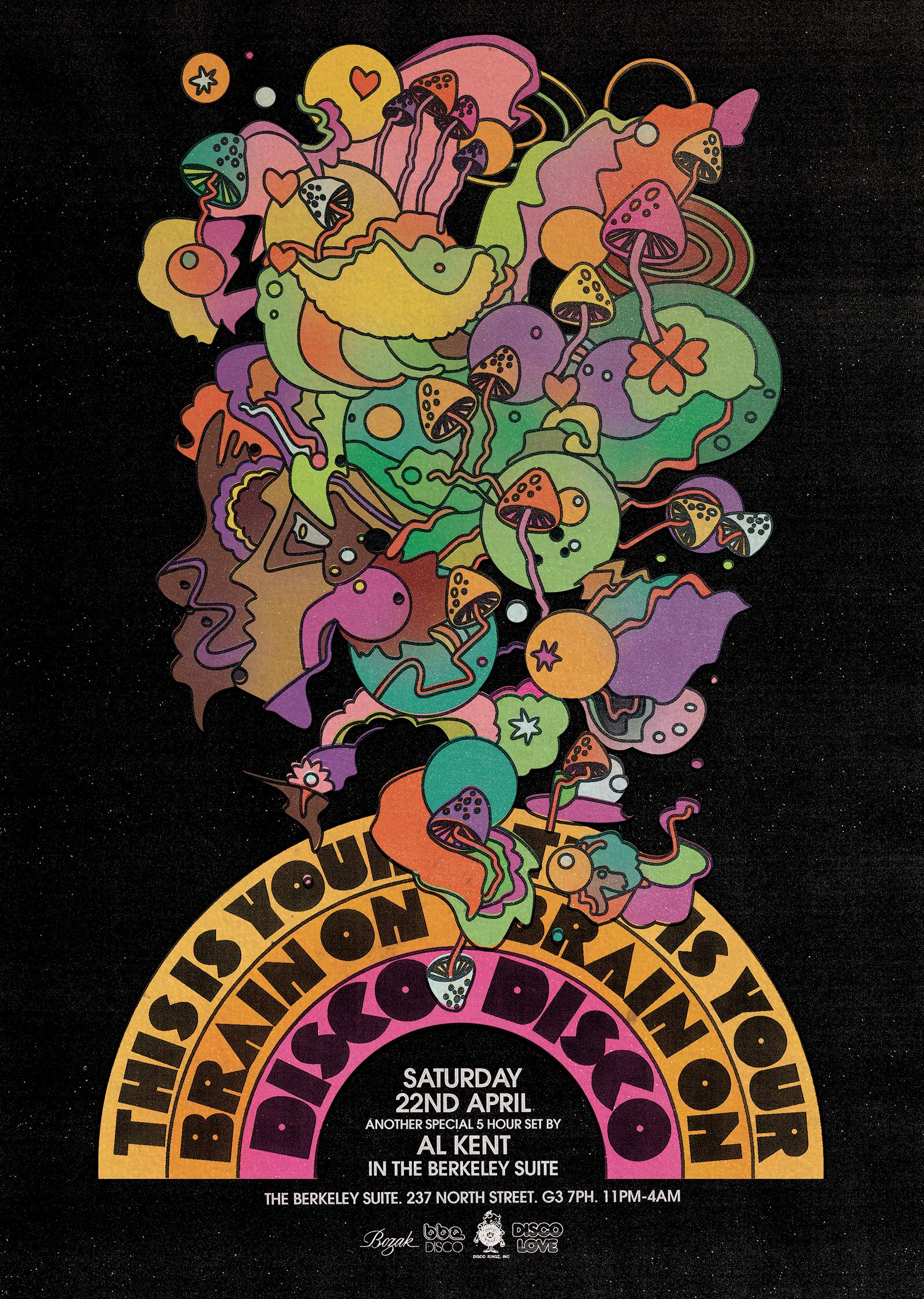 This Is Your Brain On Disco at The Berkeley Suite, Glasgow