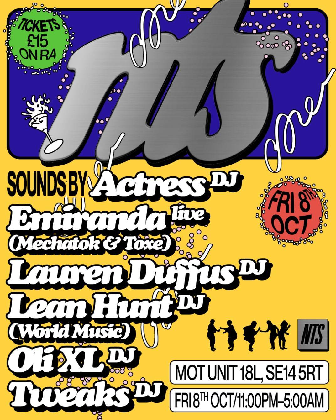 NTS at Venue MOT at M.O.T, London