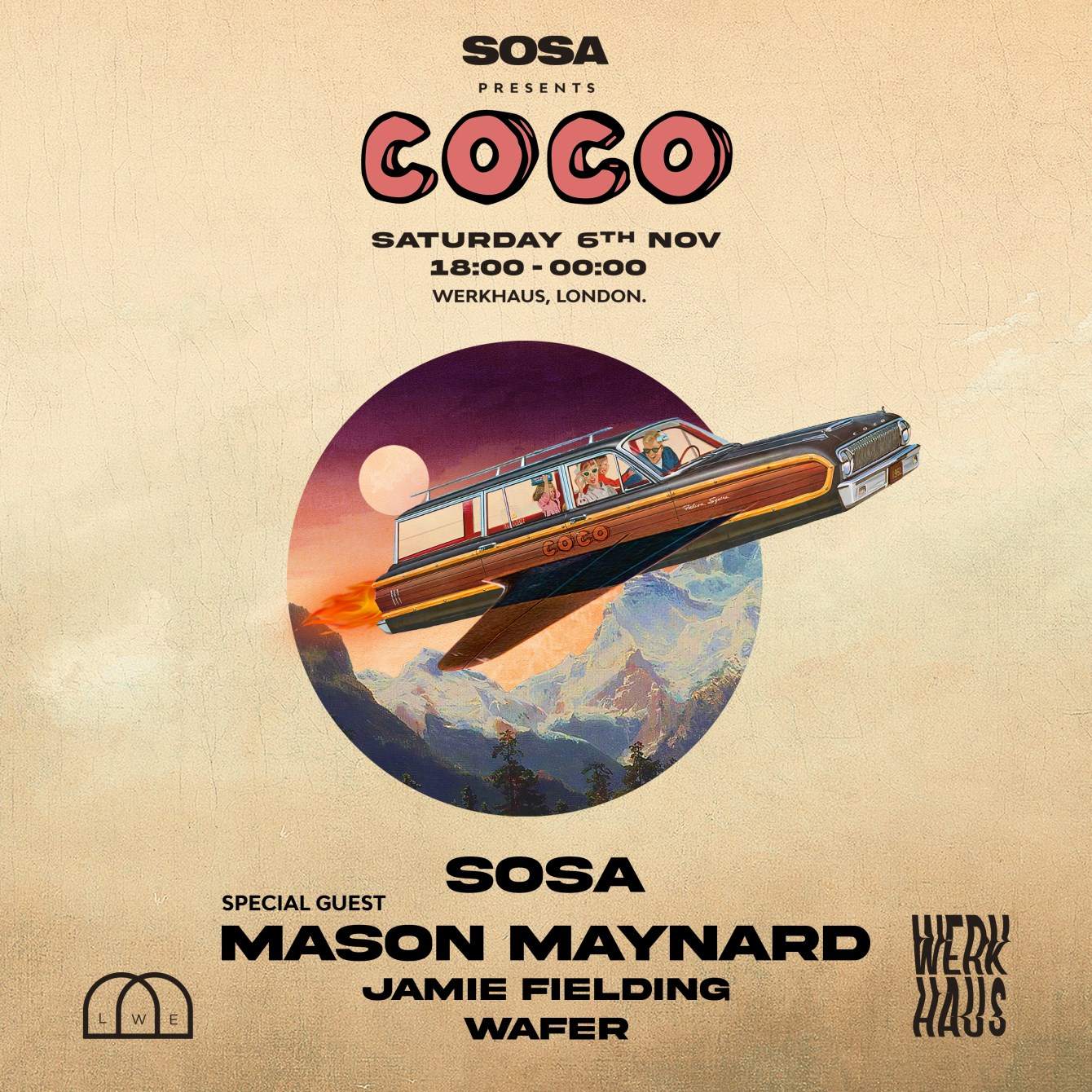 Sosa presents Coco en Werkhaus, London