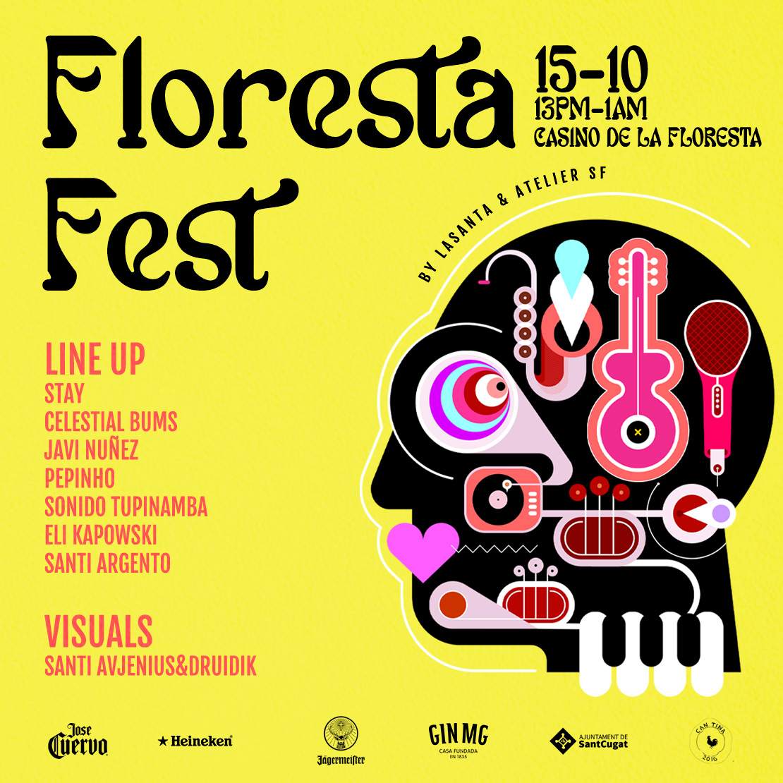 Floresta Fest at Casino La Foresta, Barcelona