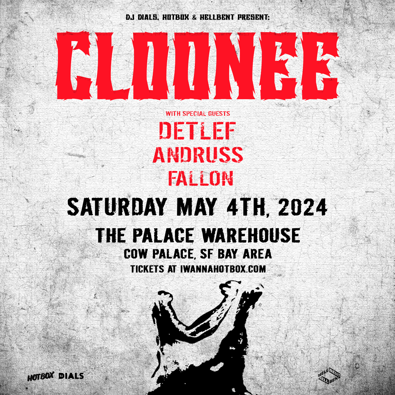 Cloonee at Cow Palace, San Francisco/Oakland
