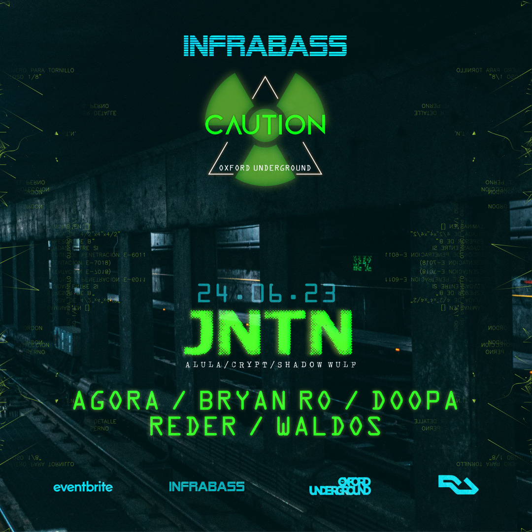 Infrabass Caution feat. JNTN at Oxford Underground, Sydney