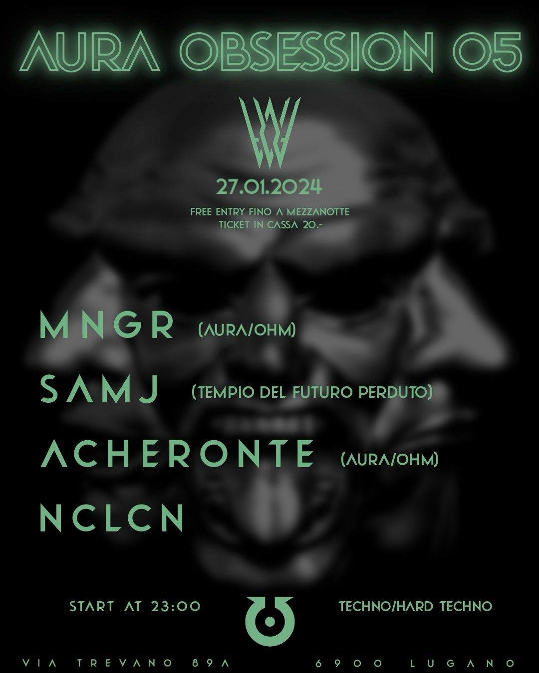 Aura Obsession 05 at OHM, Switzerland