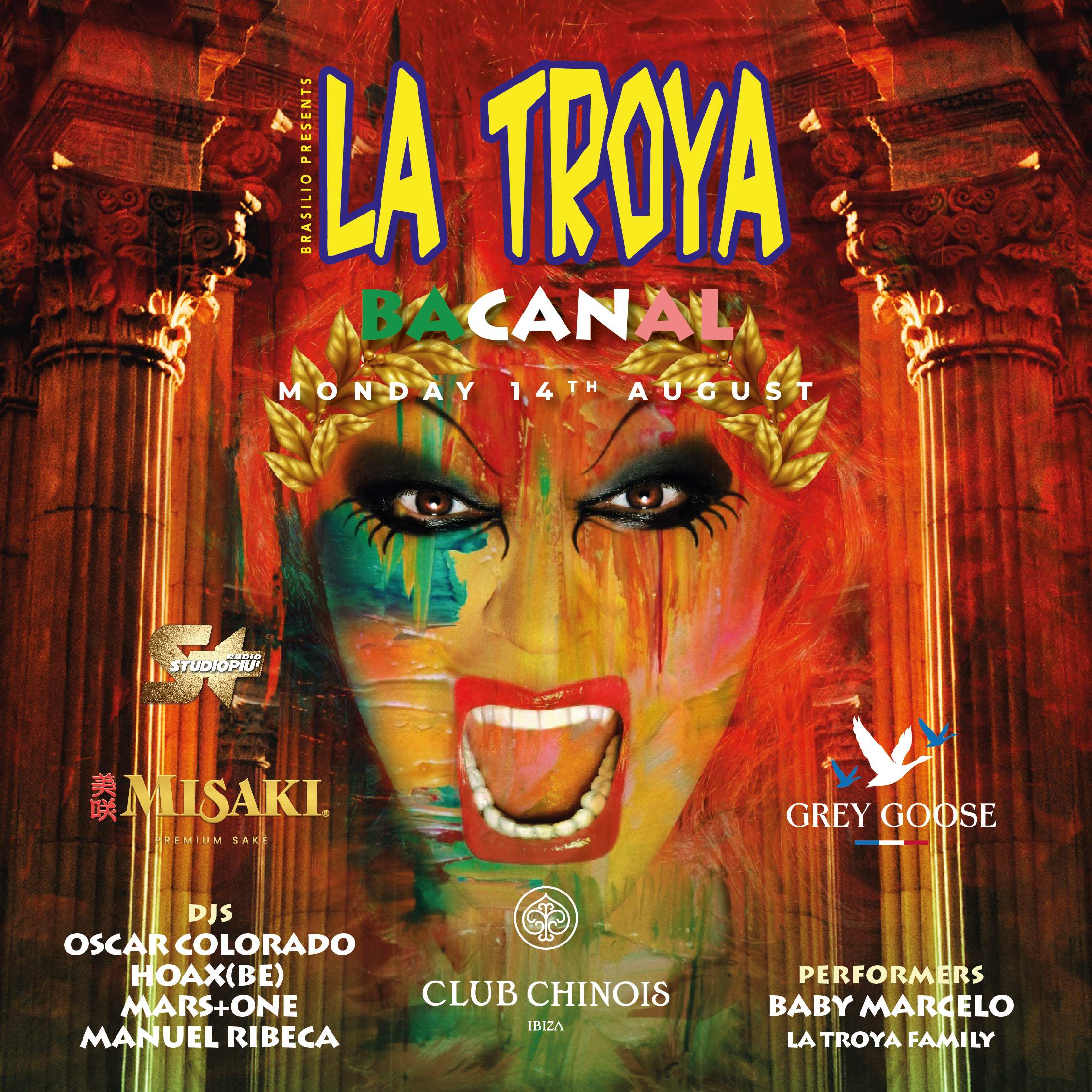 La Troya at Chinois Ibiza, Ibiza