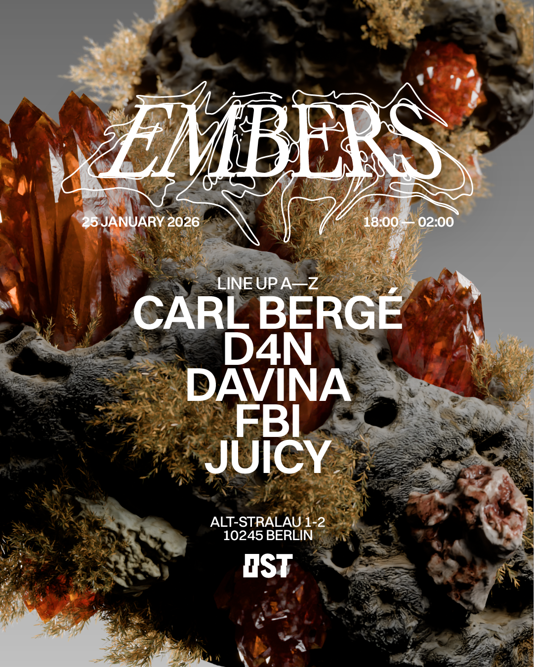 Embers - Sunday Evening Rave at OST, Berlin